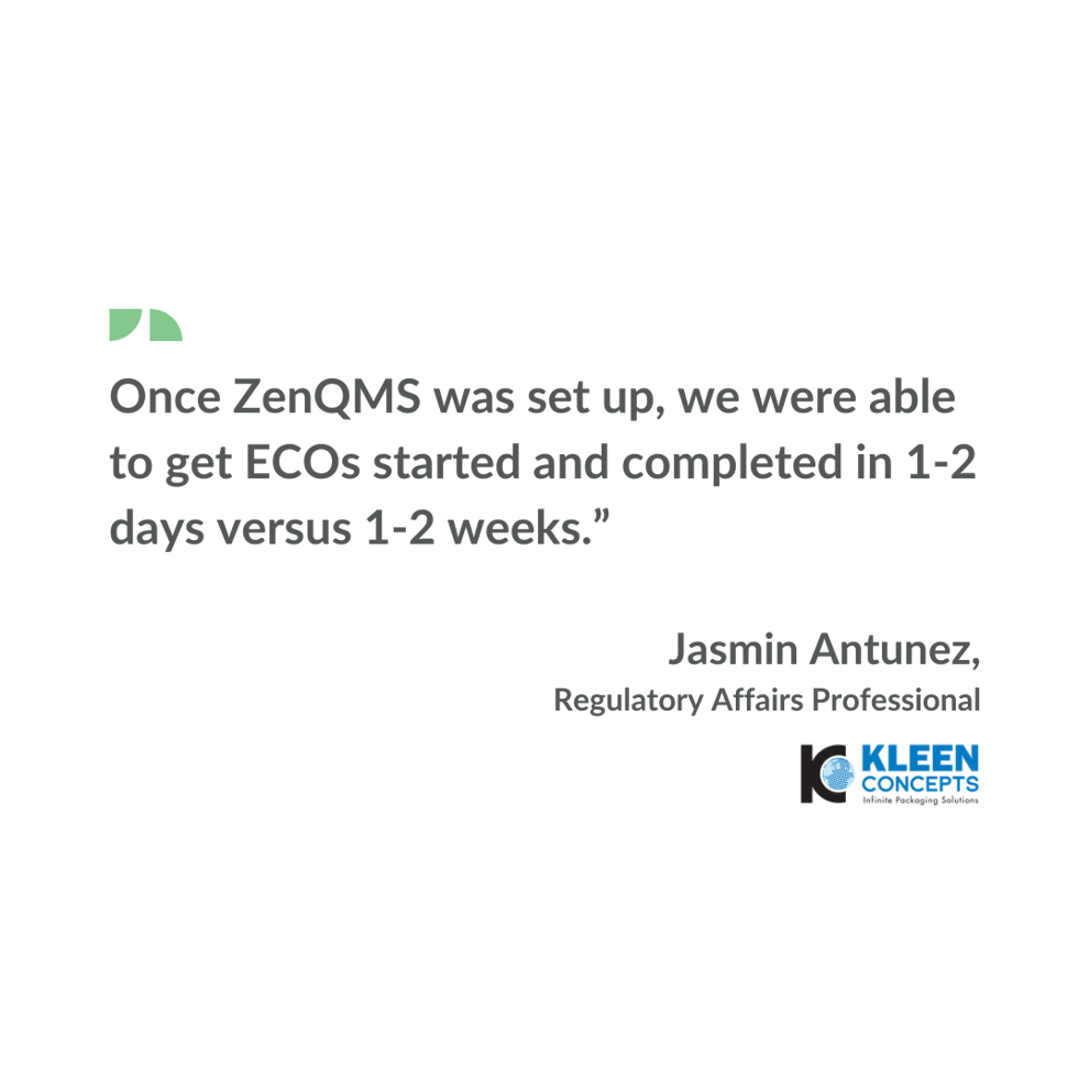 ZenQMS for Packaging and Logistics Companies