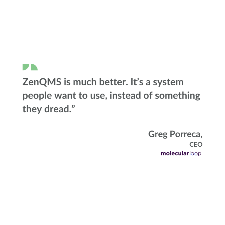 ZenQMS for Medical Device Manufacturers